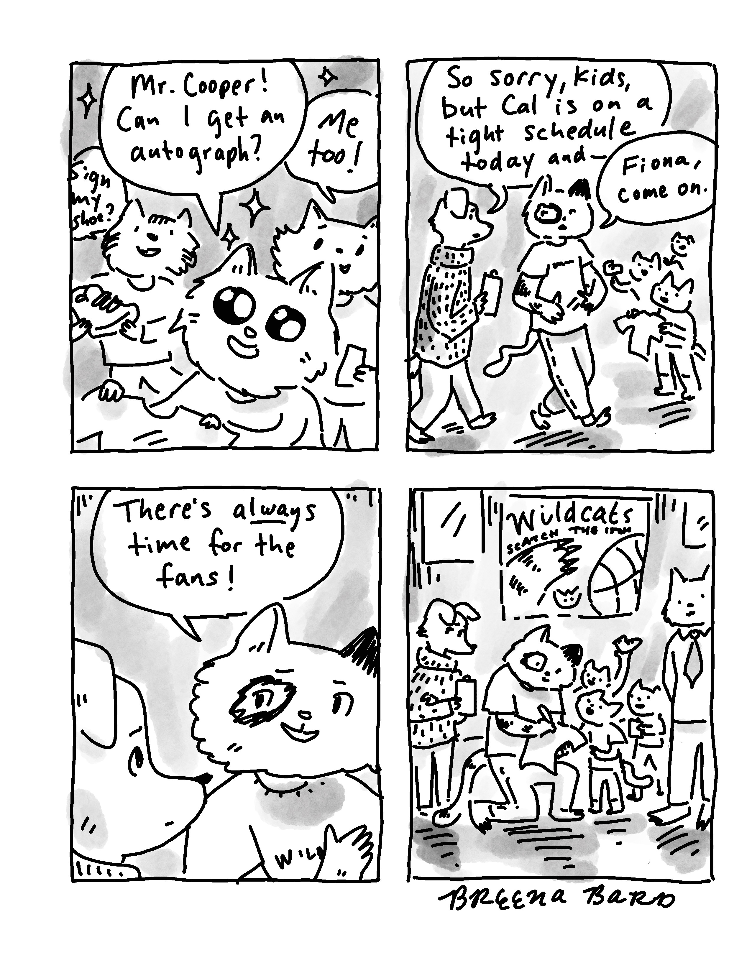 Claudia Claws, part 3 and 4 - Breena Bard Comics News