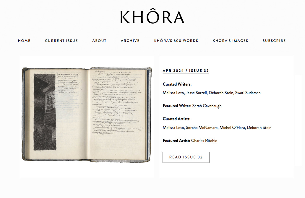 Issue 32: Meet the new curated team | Featured Artist Charles Ritchie