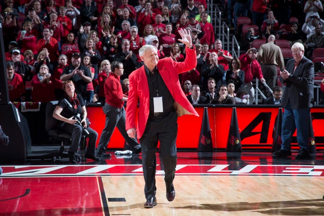 Denny Crum discovered a new dream -- and made me fall in love