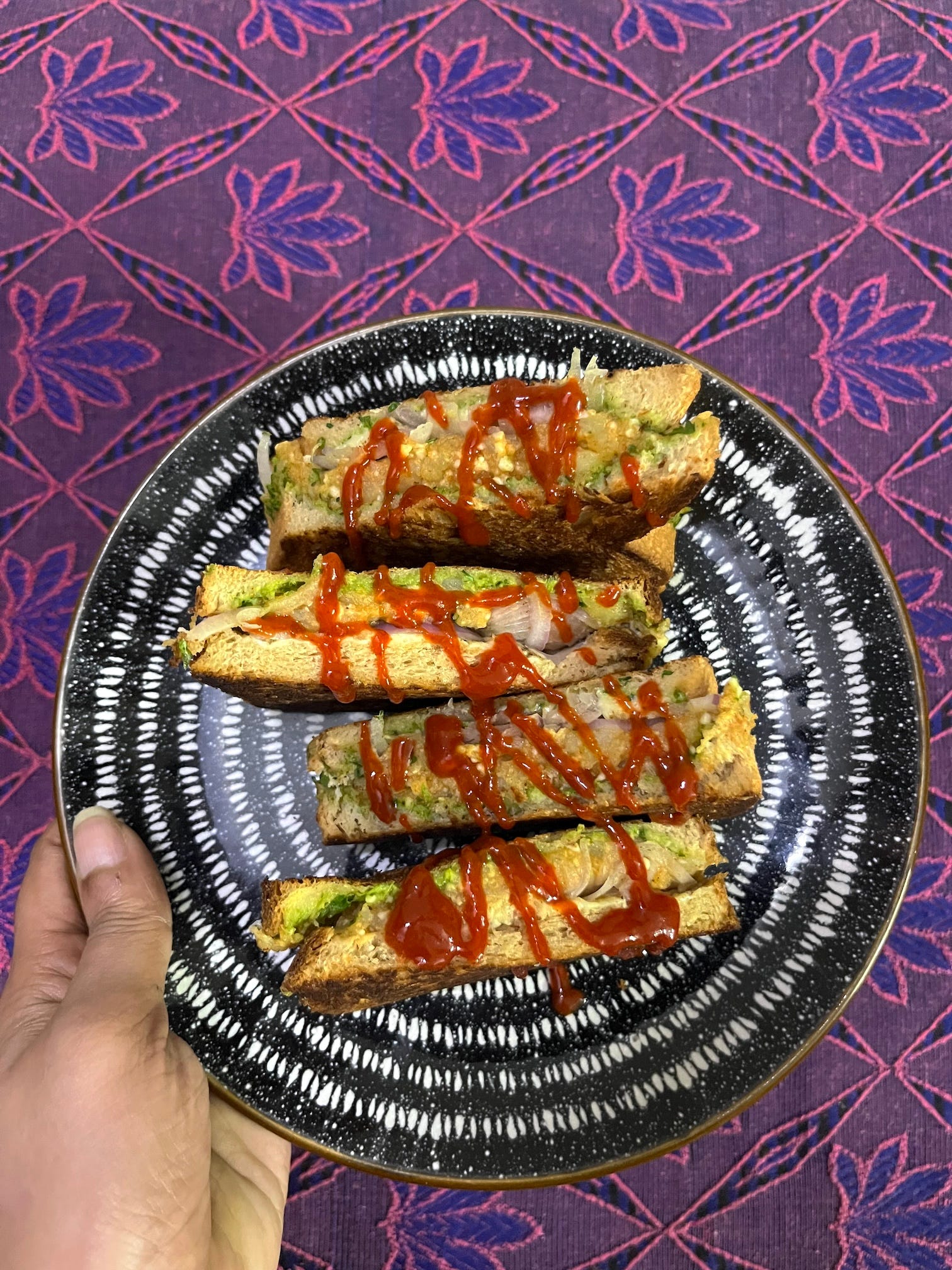 Emergency potato sandwich(es) - by Apoorva Sripathi