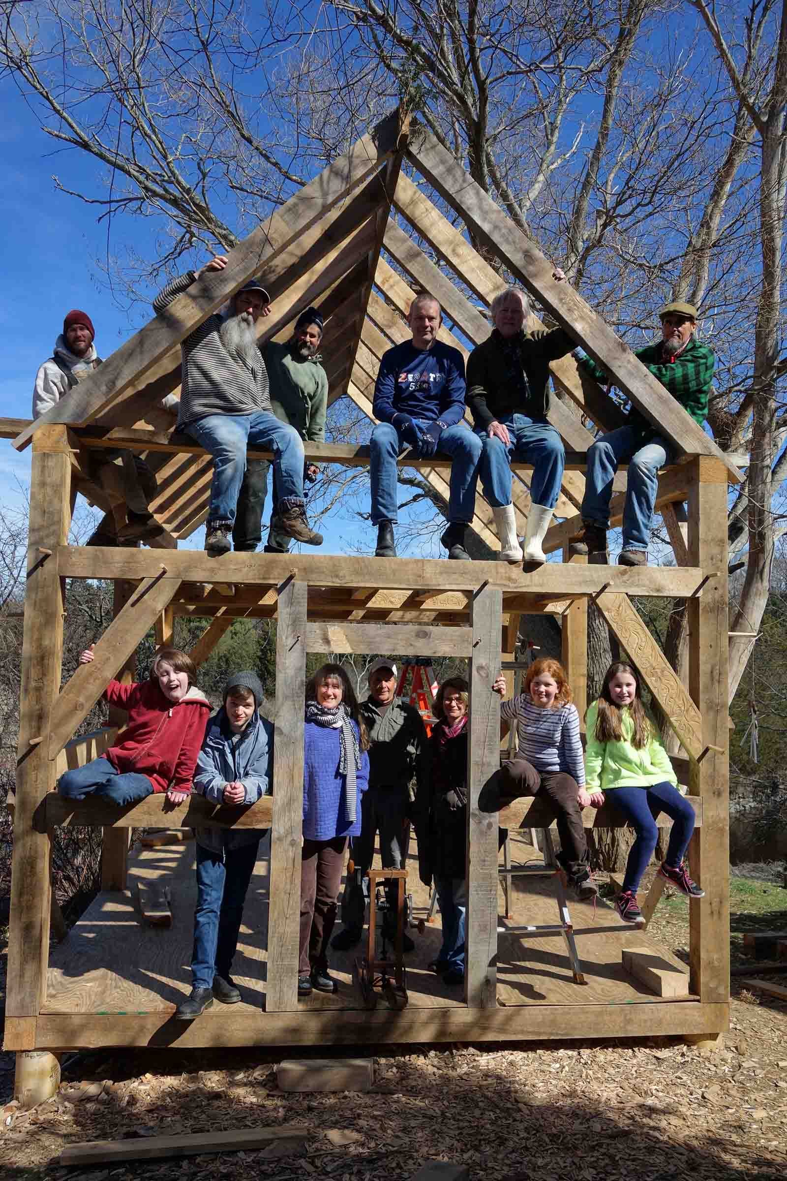 Timber framing - by Peter Follansbee
