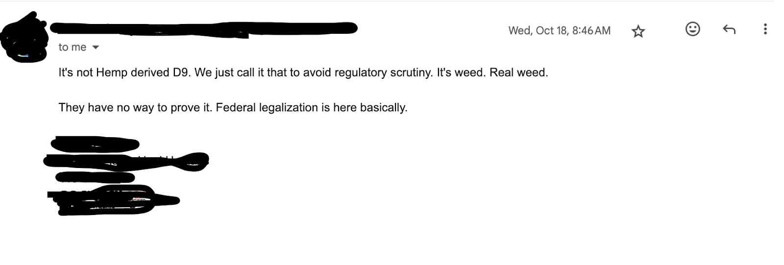 The Hemp THC Fallacy - Sticky Bits by Lauren Yoshiko