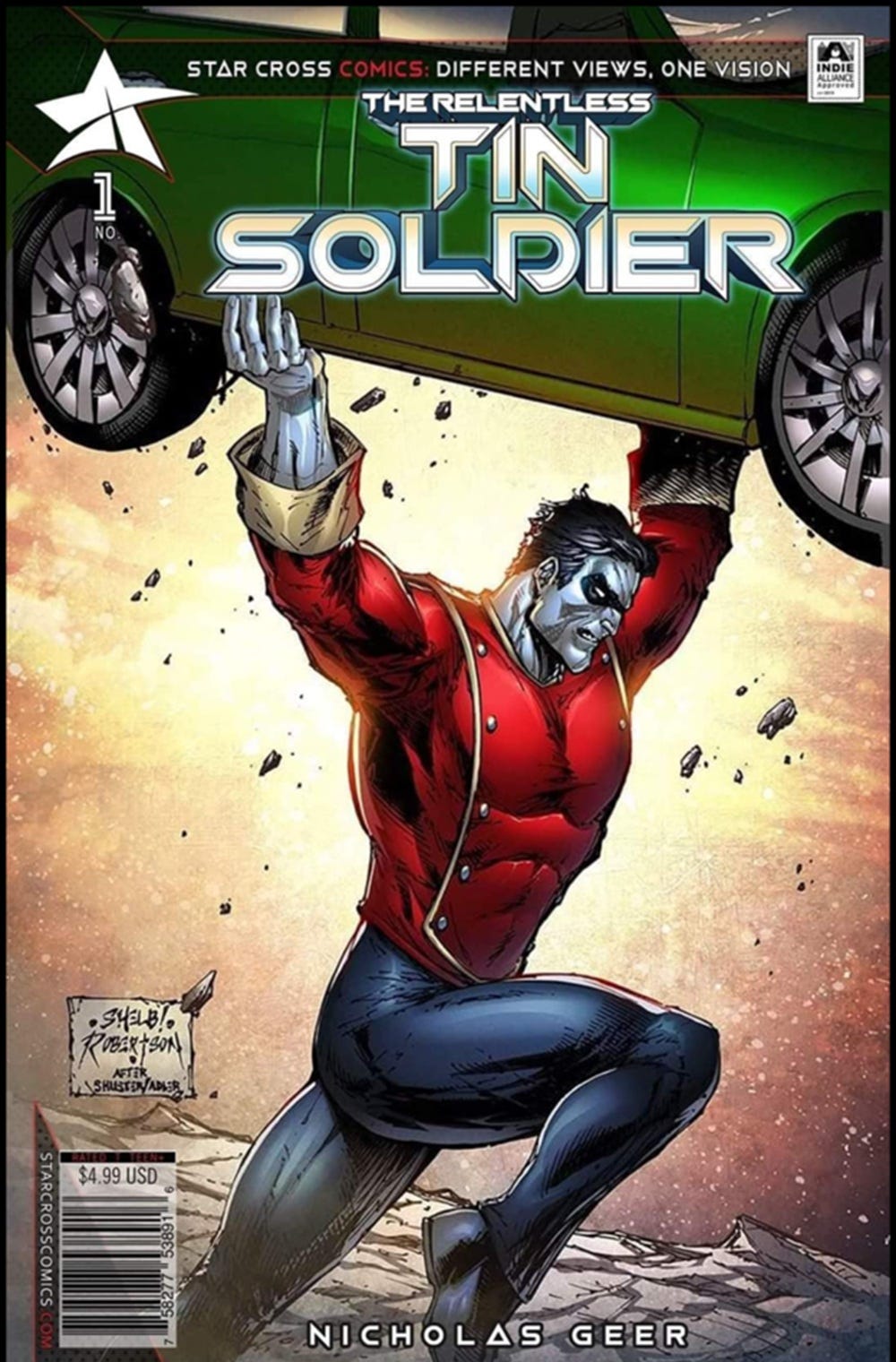 ‘The Relentless Tin Soldier’ Comic Book Review