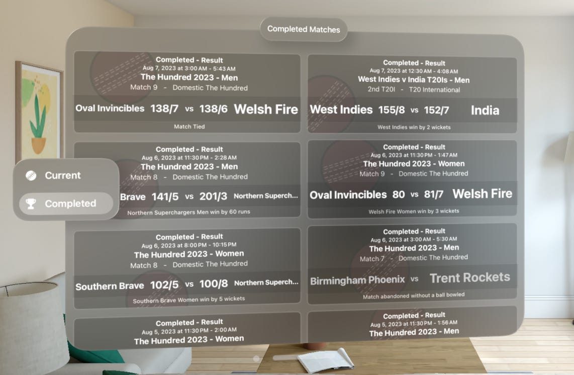 Adapting an App to visionOS • Buttondown