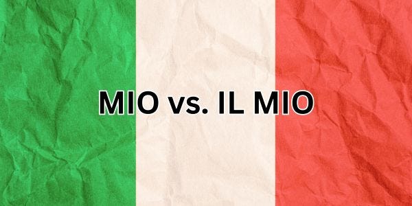 Understanding Italian Possessive Adjectives and Pronouns