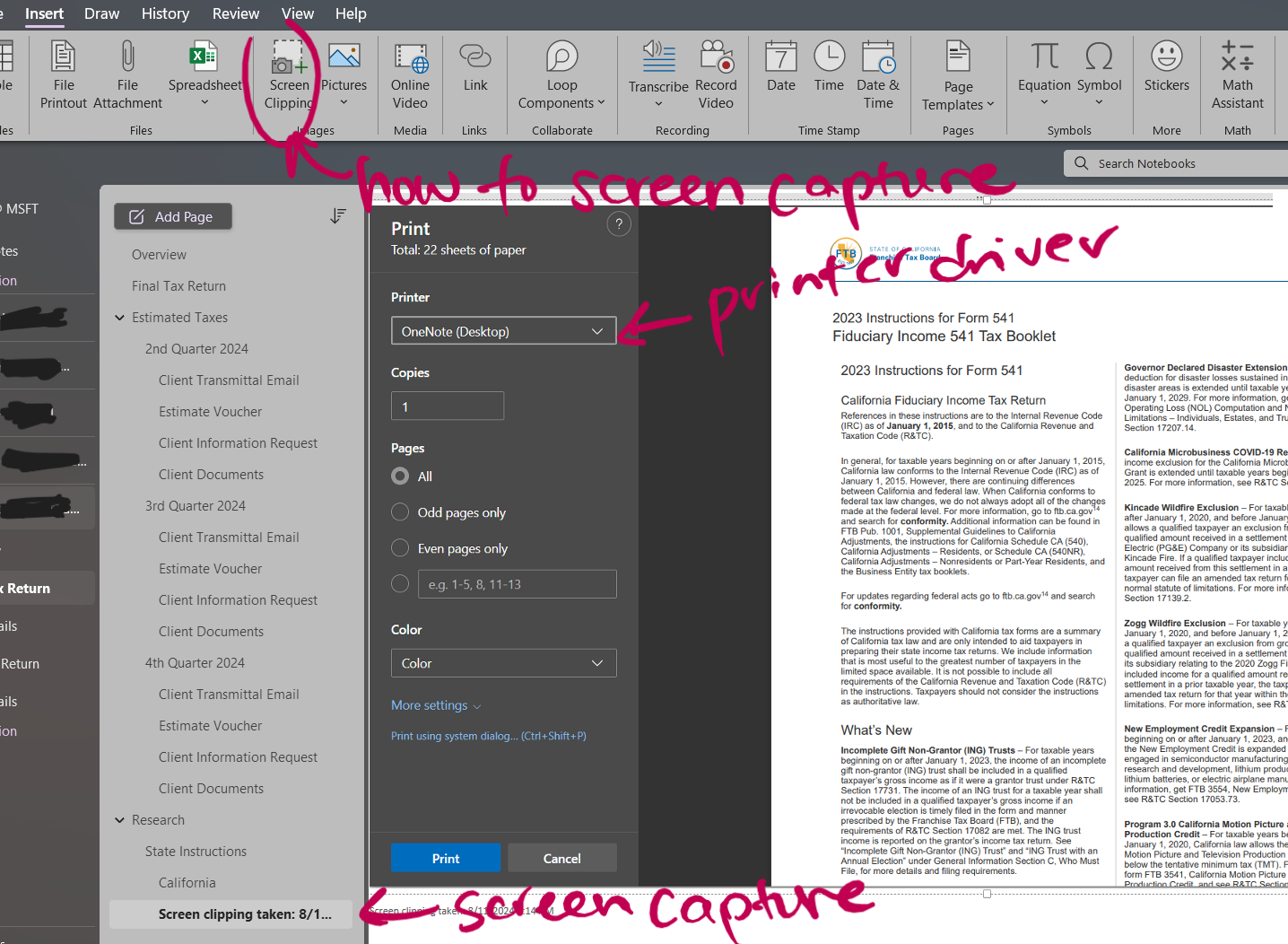 024 - My Love Affair With OneNote - by Ashley Francis