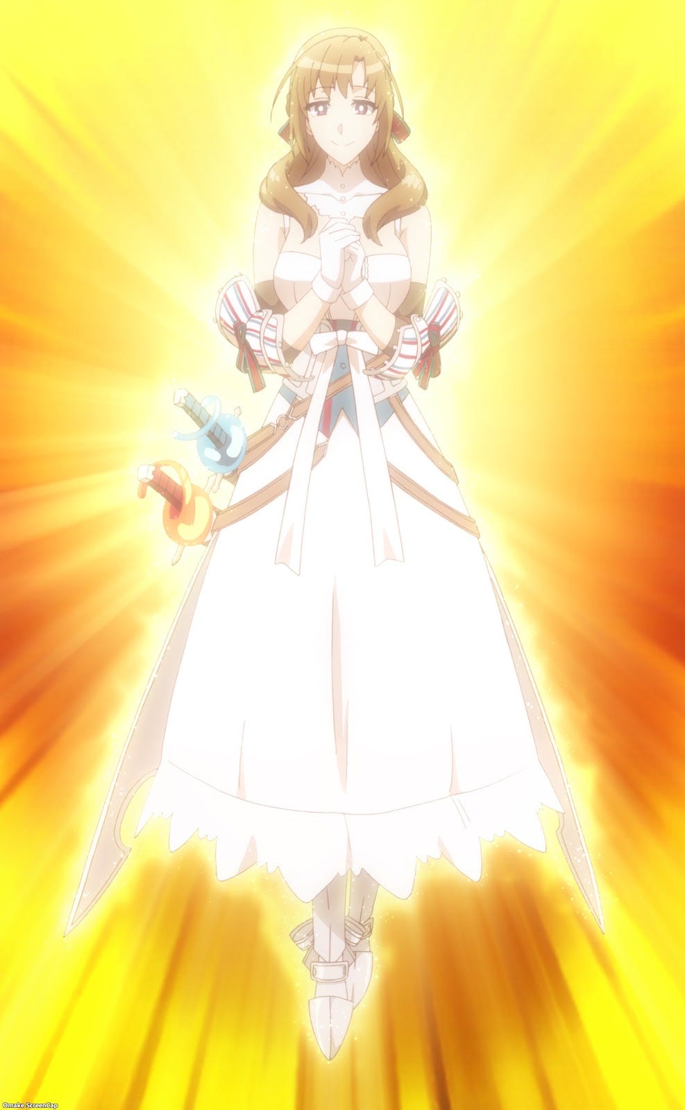 Omake Gif Anime - Okaa-san Online - Episode 8 - Mamako's Two Hit Attack