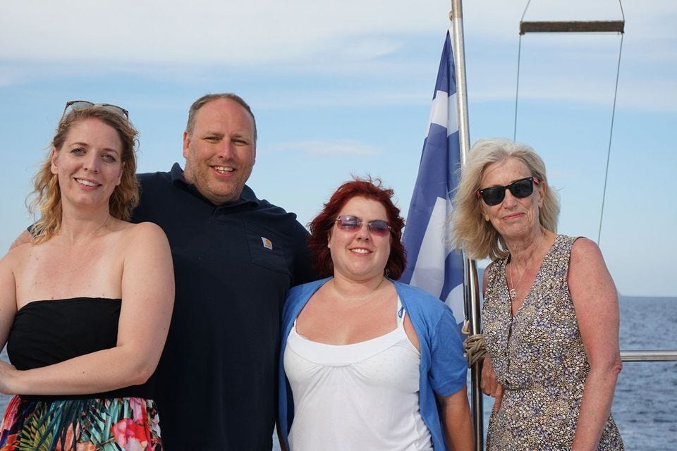 Greek Island Hopping - by Fiona Webster - Fiona’s Substack