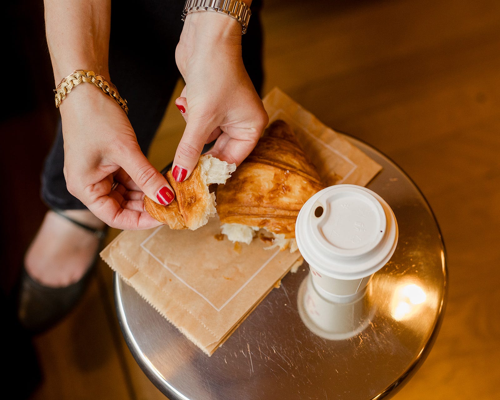Coffee and Croissants Favorites and Map