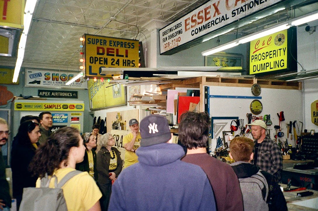 A Visit to the New York Sign Museum - by Paul Lukas