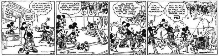 Remember when Mickey Mouse decided to commit suicide?