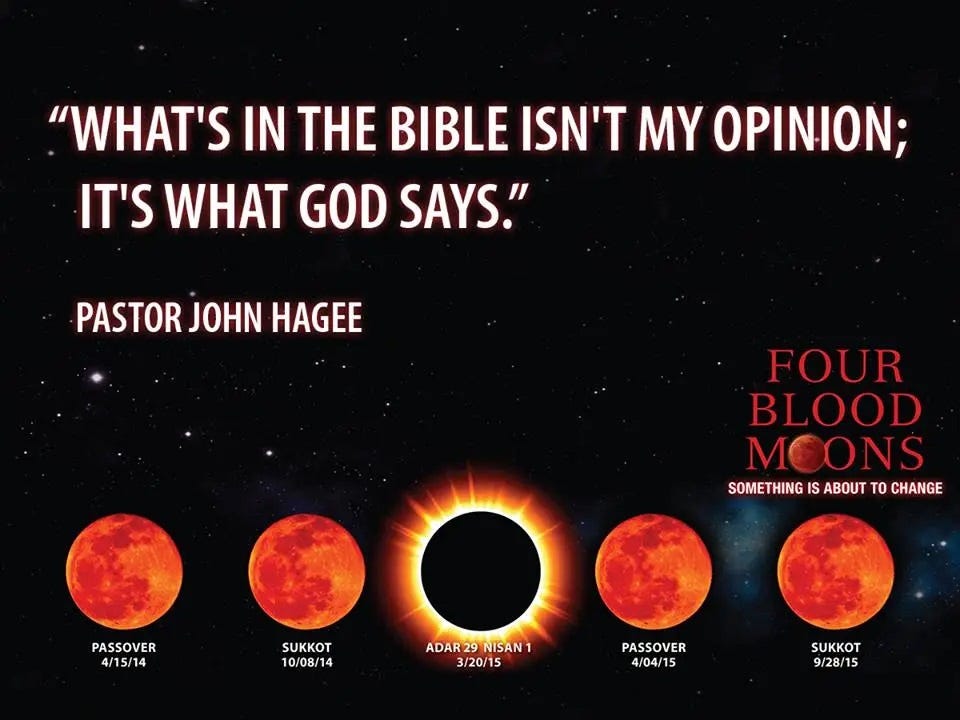 ‼️‼️‼️ VERY IMPORTANT: BLOOD MOON PROPHECY AND RECENT ECLIPSES. MOON OF ...