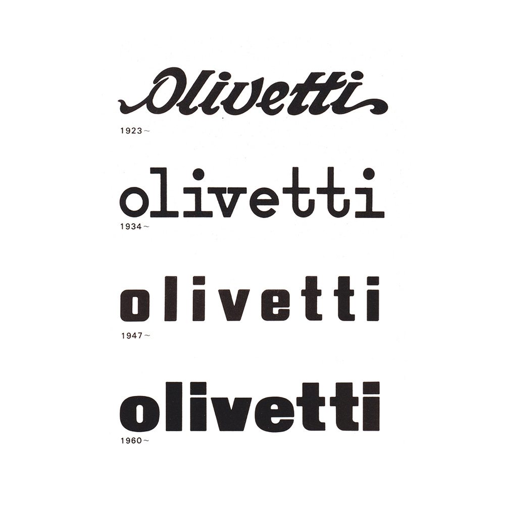 The story of the 1971 Olivetti logo – Logo Histories