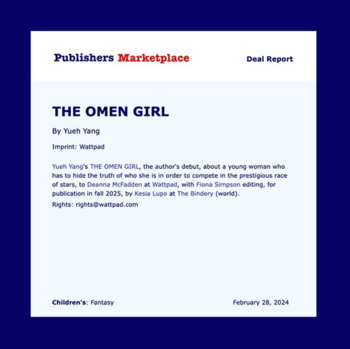 How to be agented - Kesia Lupo’s Substack