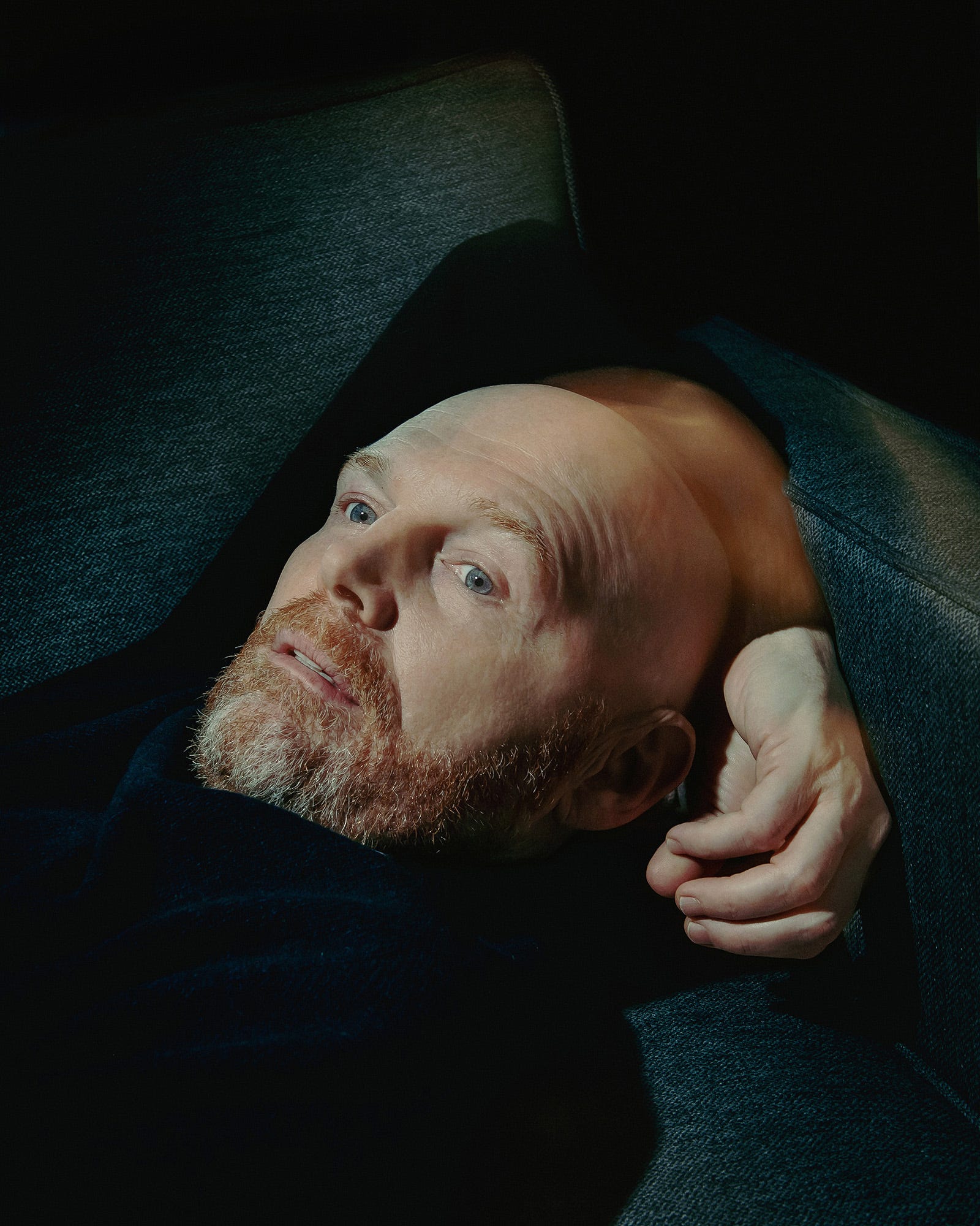 Portraits and Behind the Scenes with Bill Burr for GQ