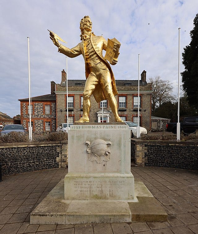 Thomas Paine Statue