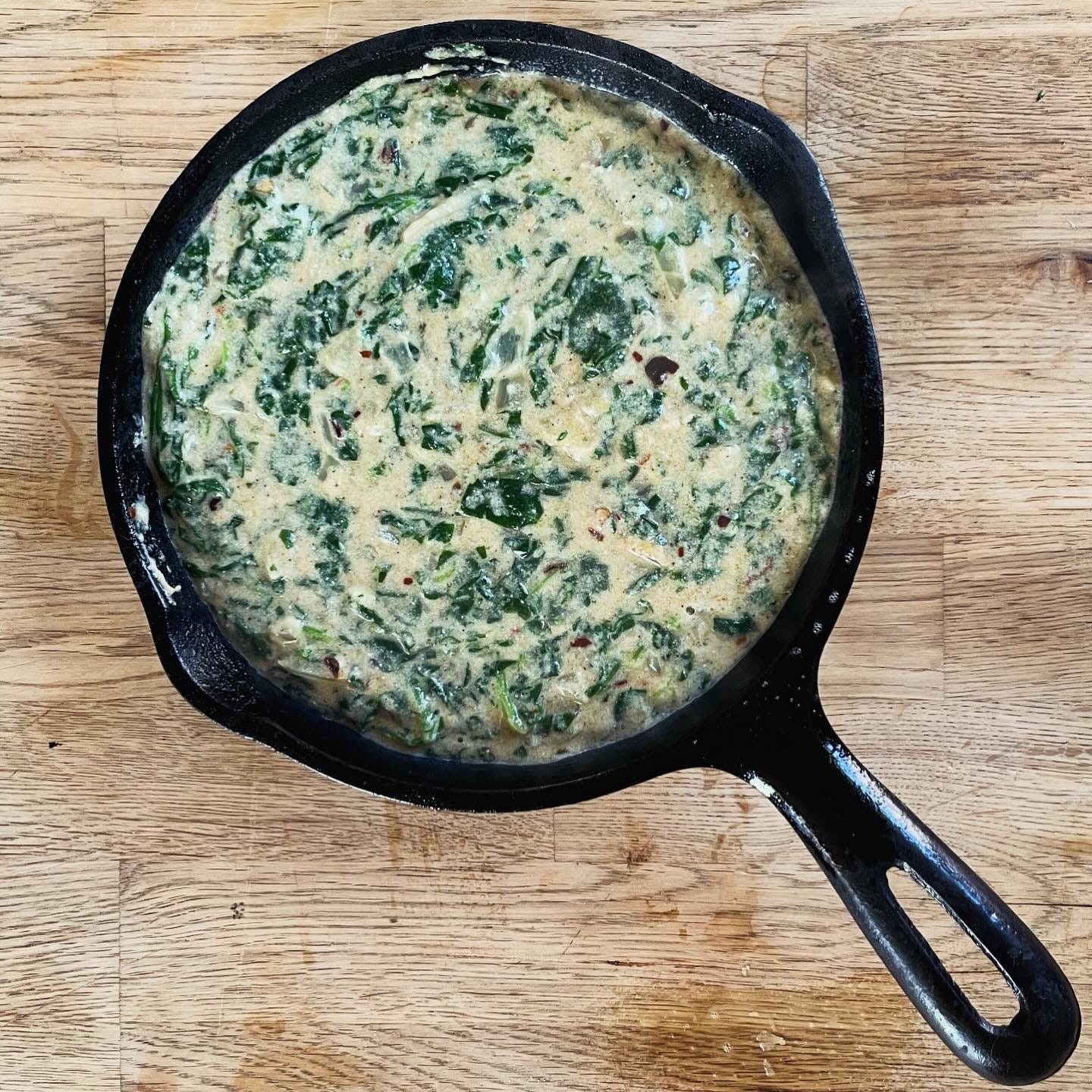 Spinach Maria - by Justin Kirkland - Cooking with Justin
