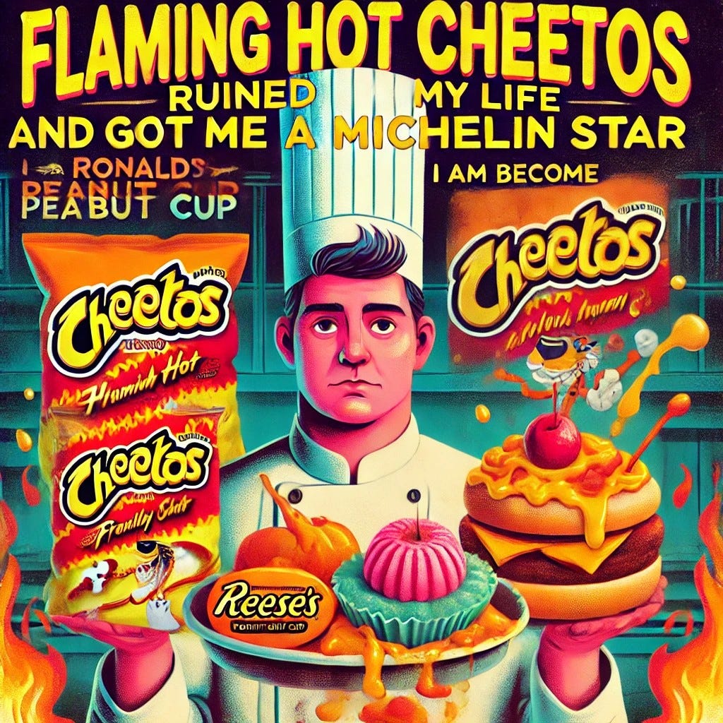 Flaming Hot Cheetos Ruined My Life (And Got Me a Michelin Star)