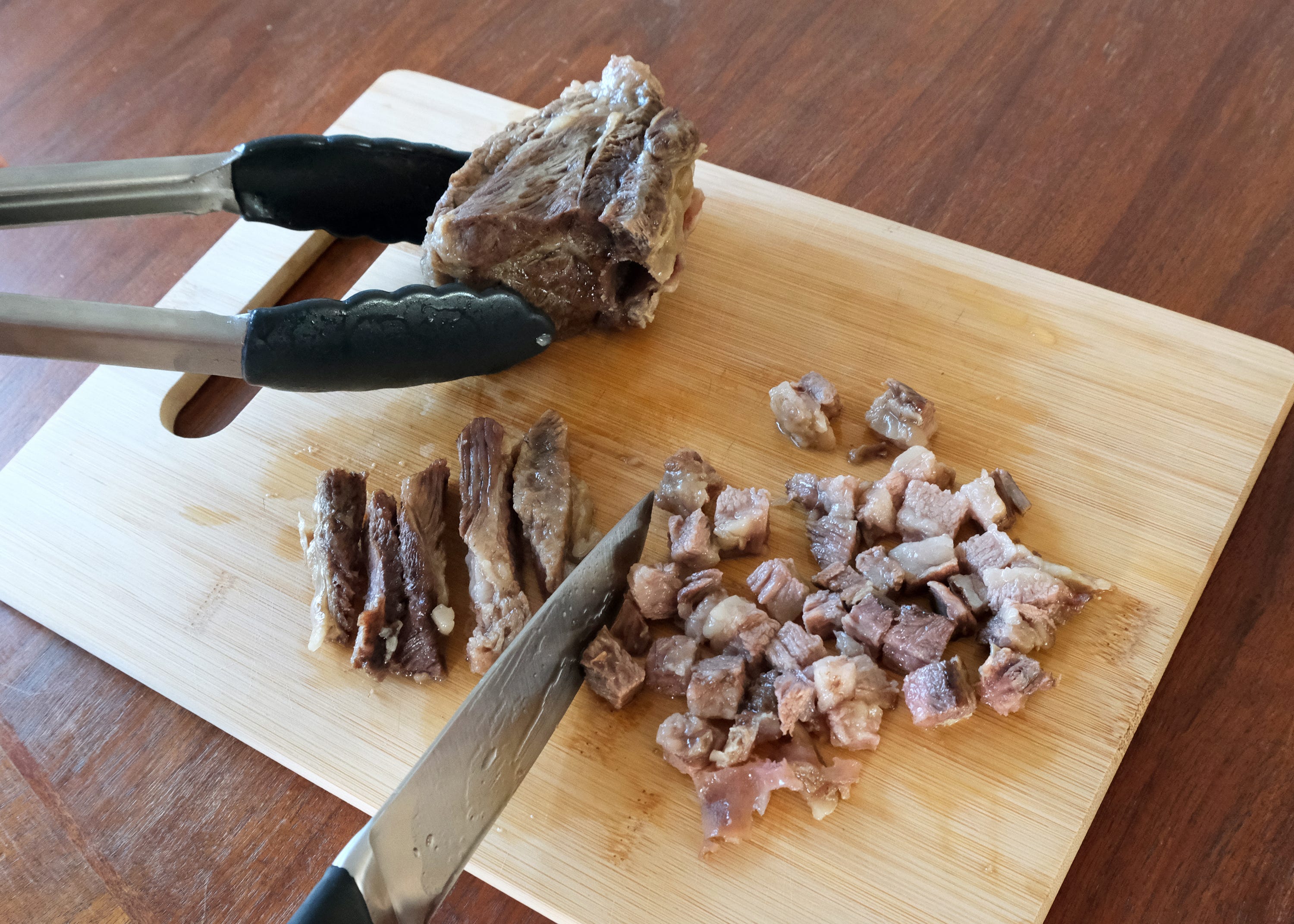 Ukrainian borscht recipe from my mother-in-law's cookbook