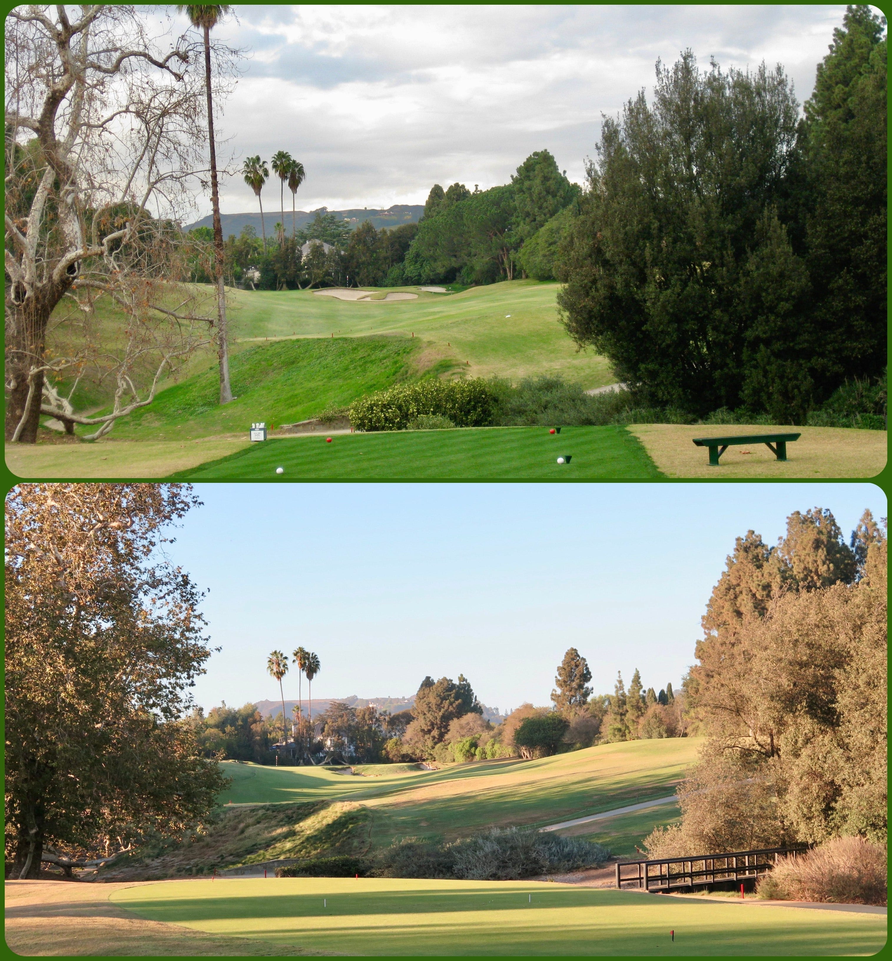 LA North's Third And Fourth Holes - by Geoff Shackelford