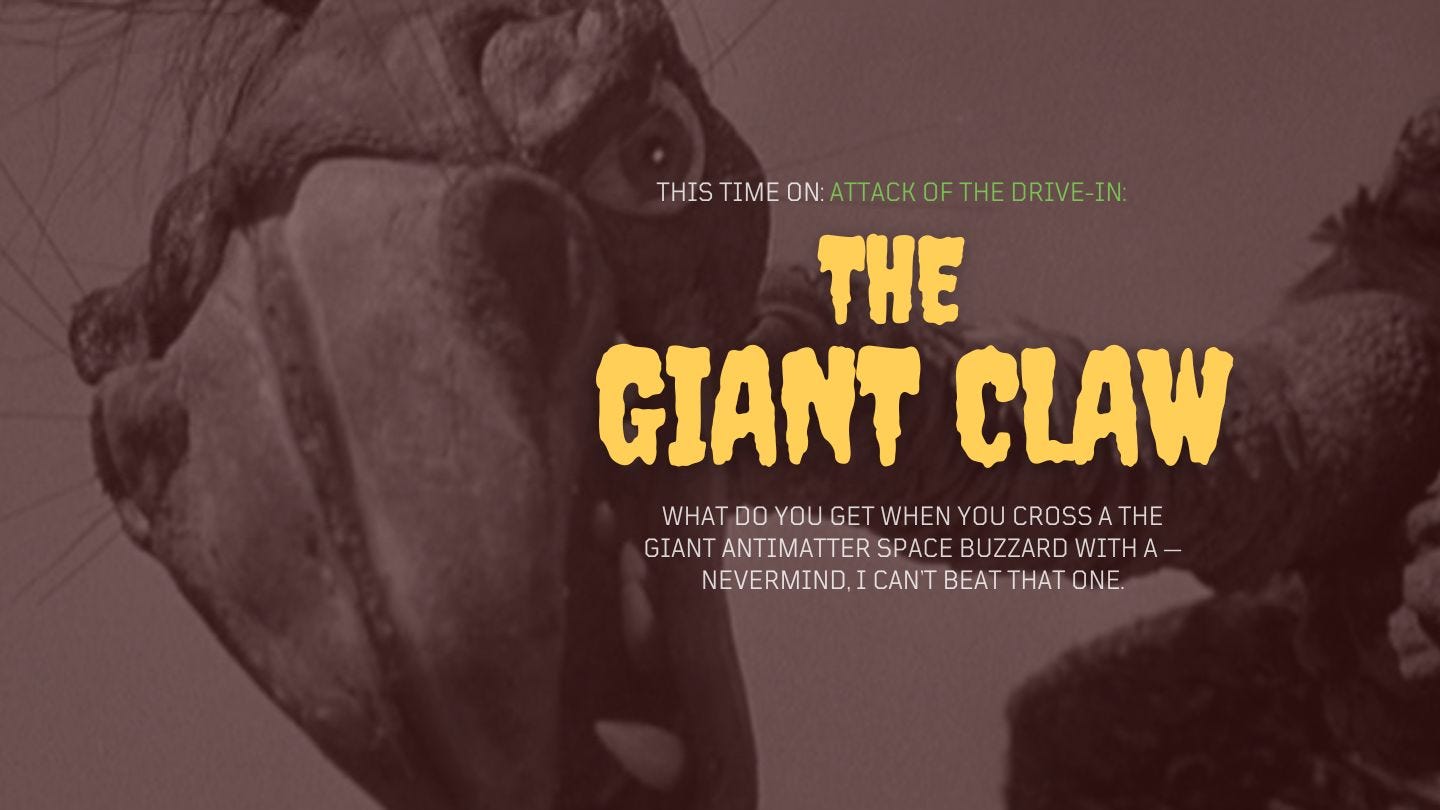 AOTDI: The Giant Claw (1957) - by Lance R. Fletcher