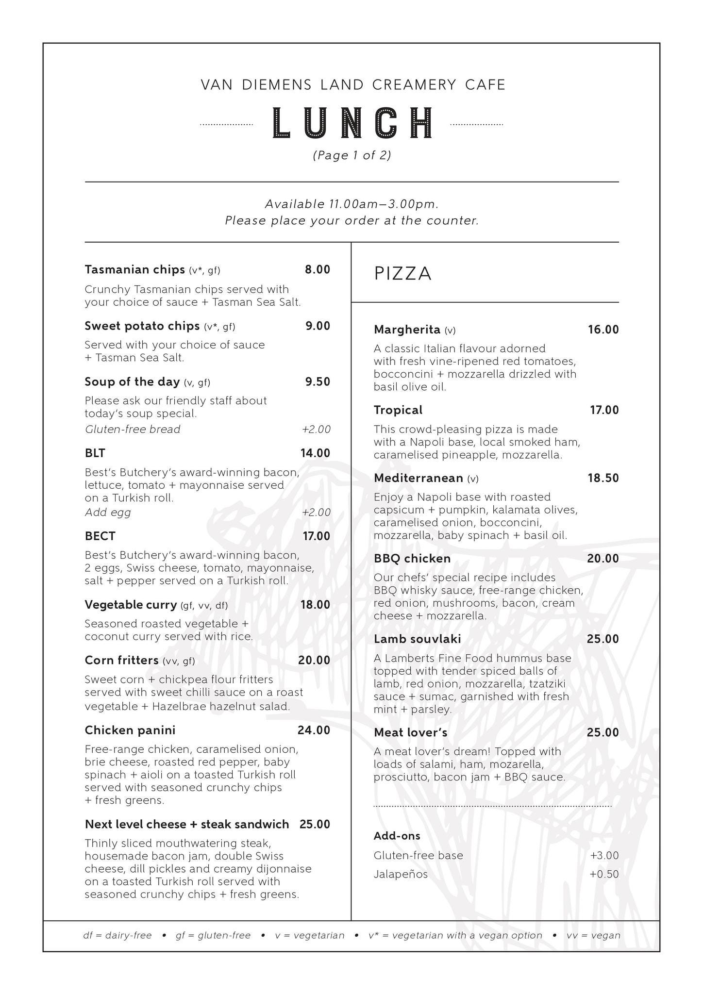 VAN DIEMEN’S LAND CREAMERY | Heads Up Launceston Food Guide