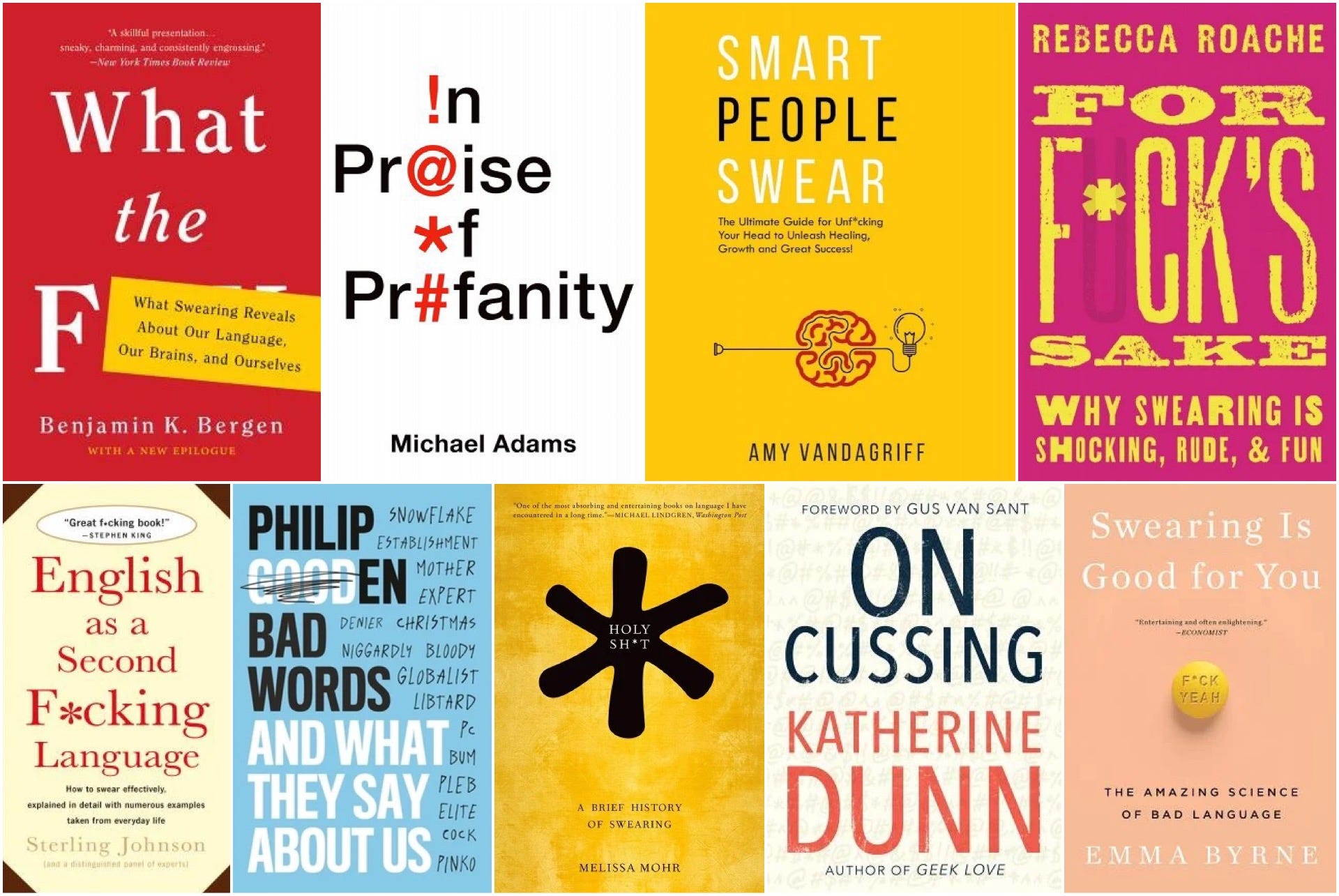9 Books 1 Essay On The Psychology Of Profanity