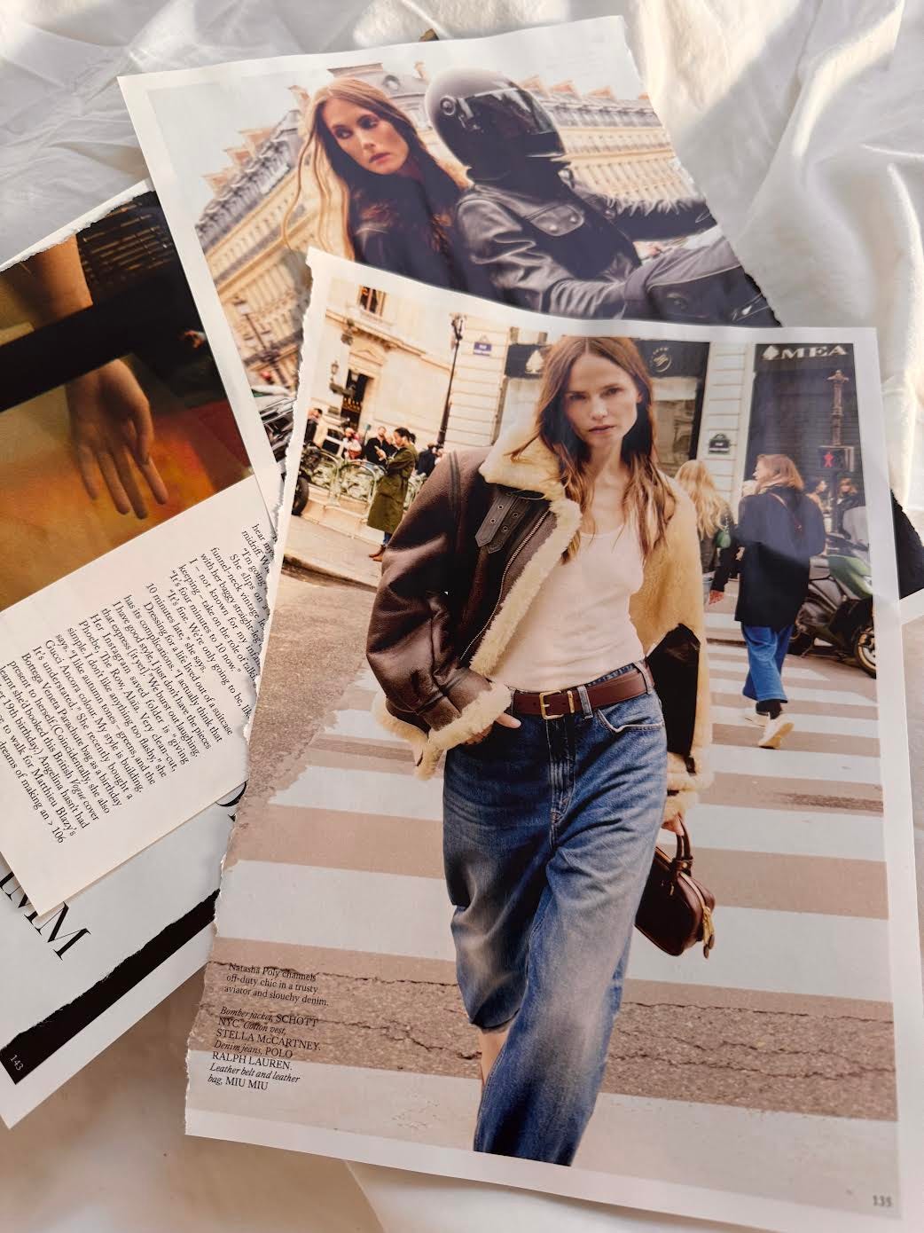 Off-Duty Denim On Set - by Megan Alida Strachan