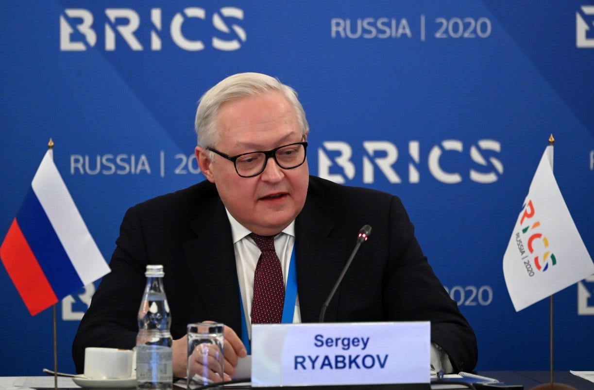 Deputy Foreign Minister Sergey Ryabkov's interview with MIC Izvestia on Russia/NATO Relations