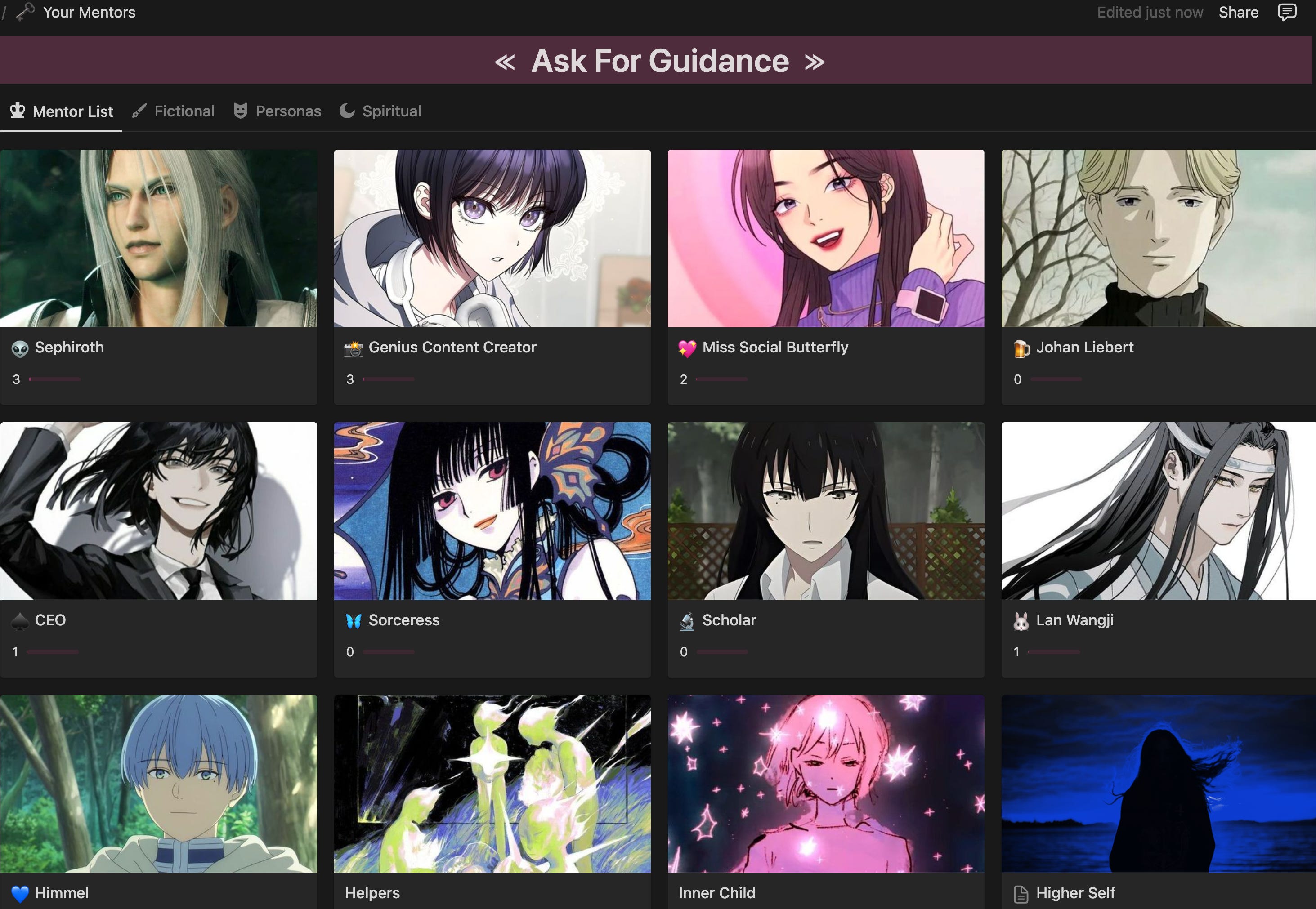 Fictional Characters as your Mentors - by Ashlynn