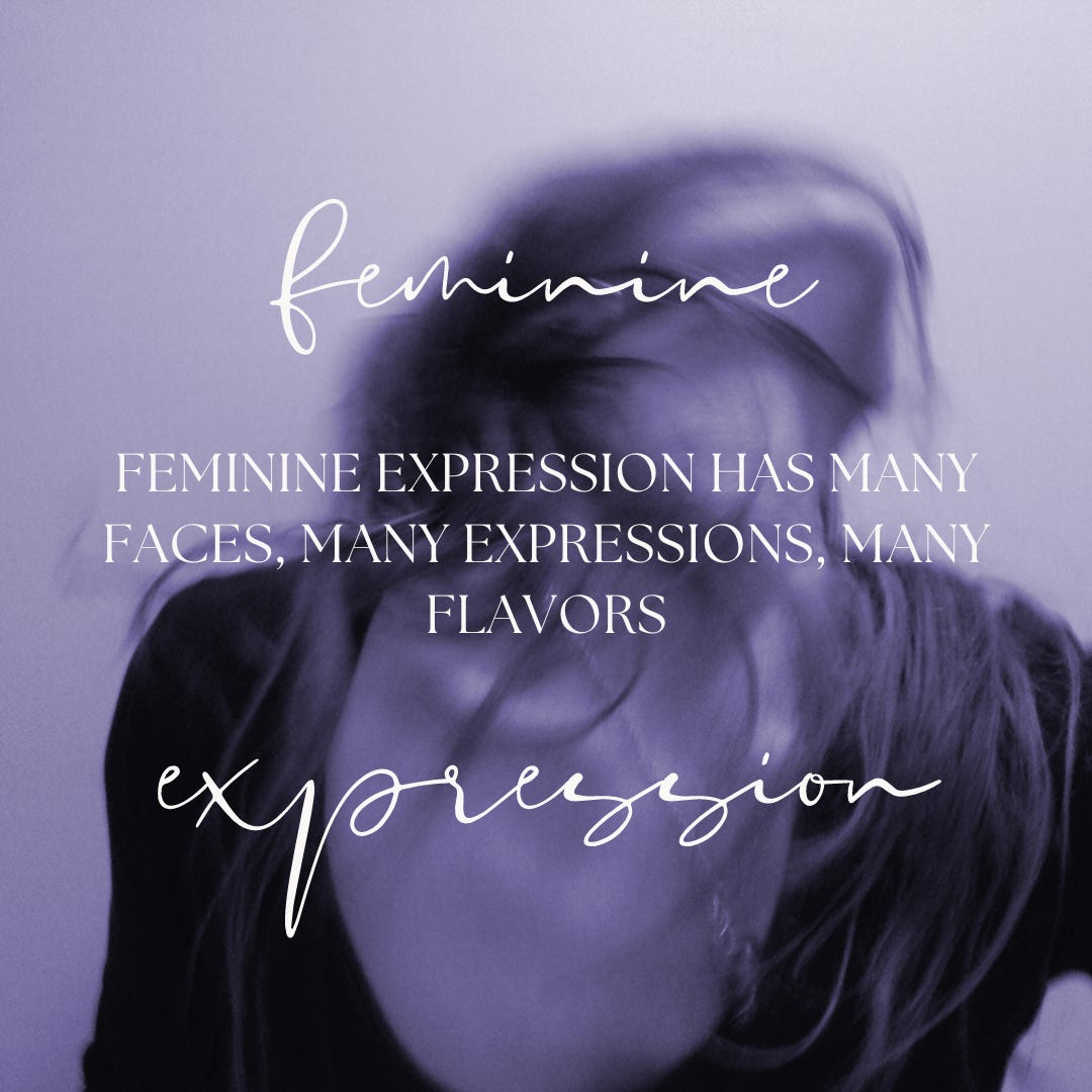 FEMININE EXPRESSION IS CYCLICAL - by Rosa Heart