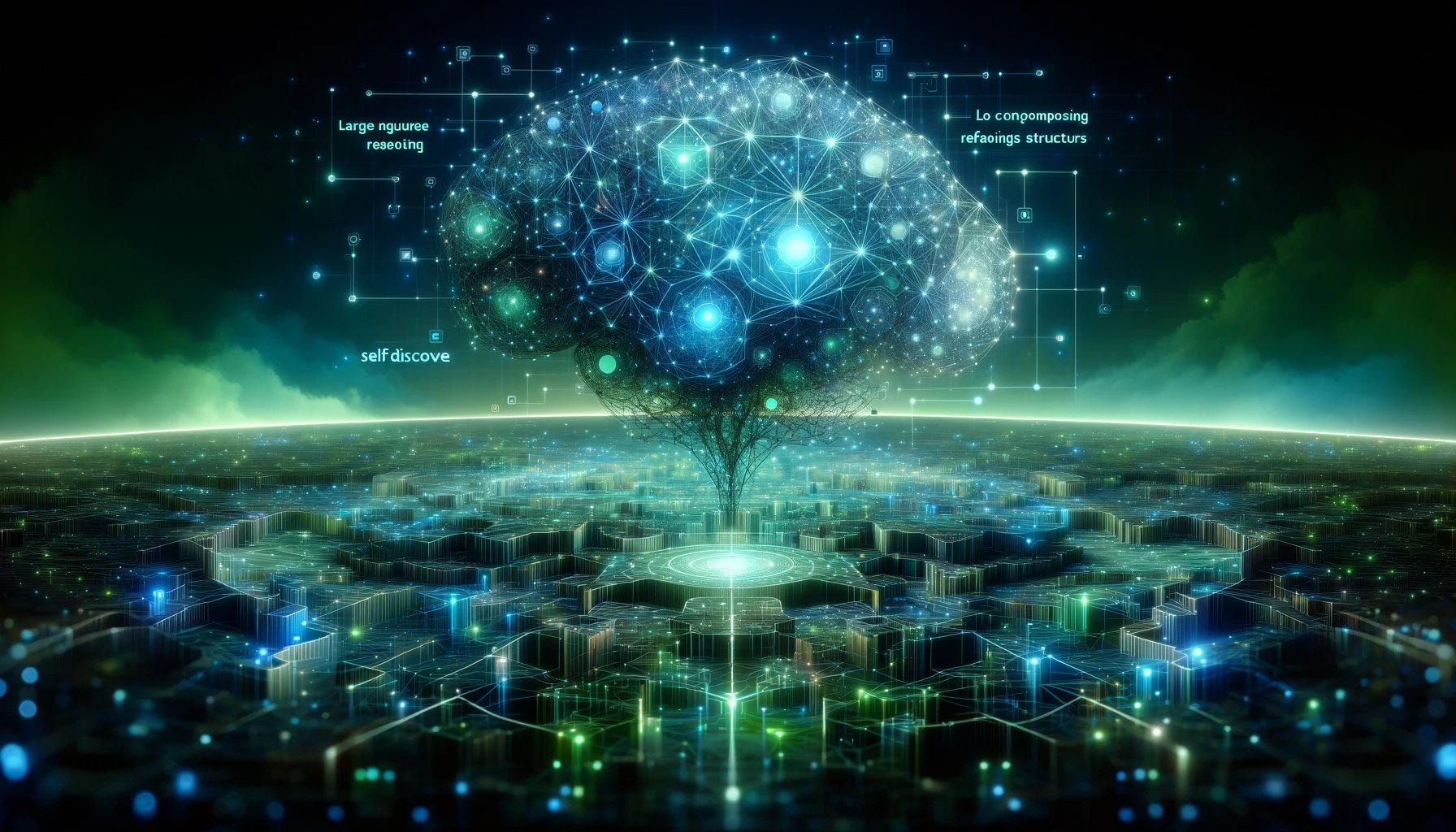 Large Language Models Learn To Self Compose Reasoning Structures