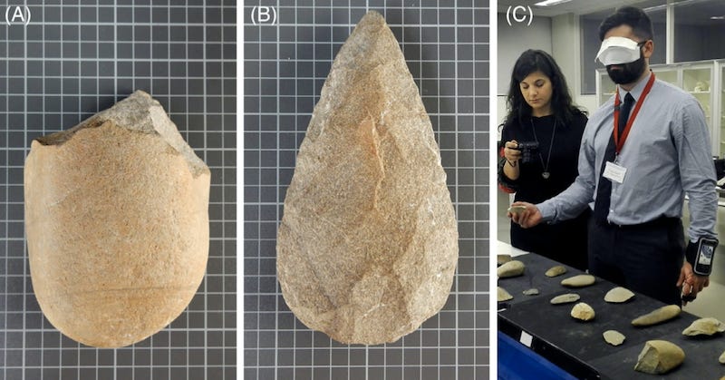What ancient hand tools do to our emotions