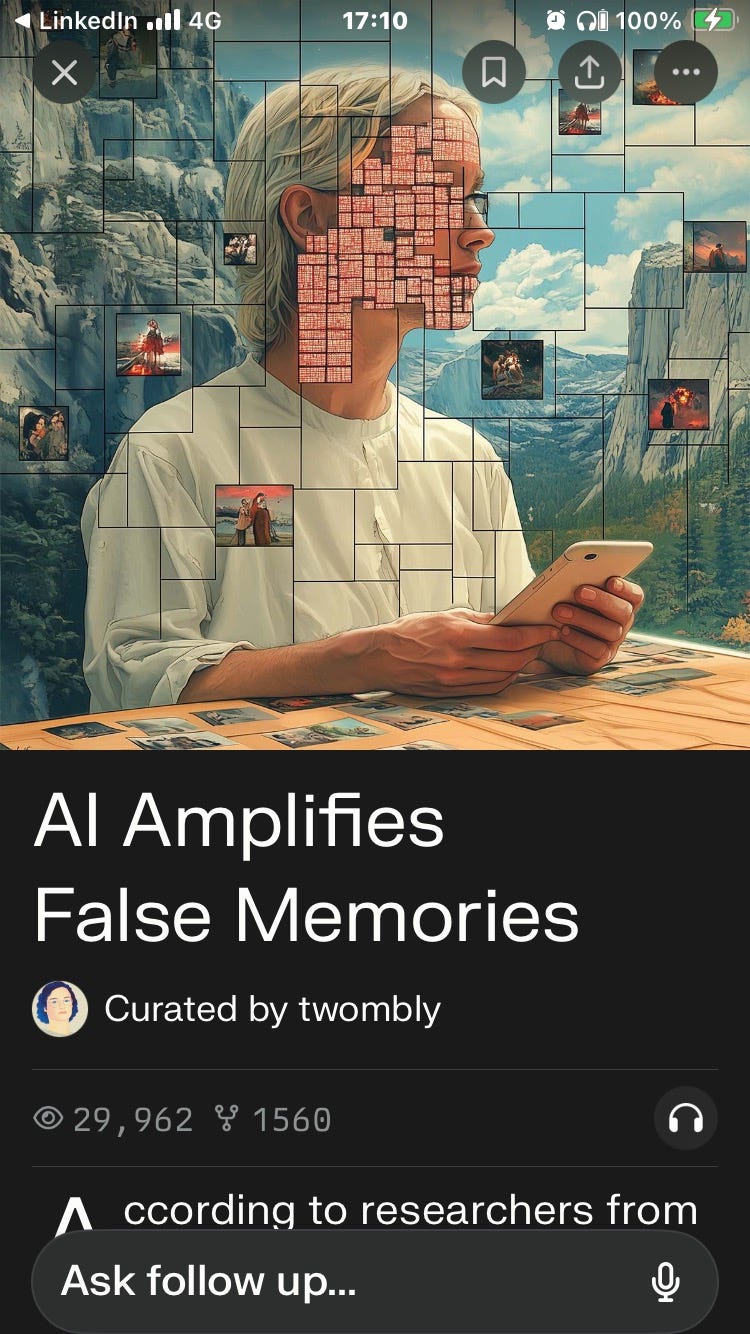 MIT study finds that AI can amplify false memories