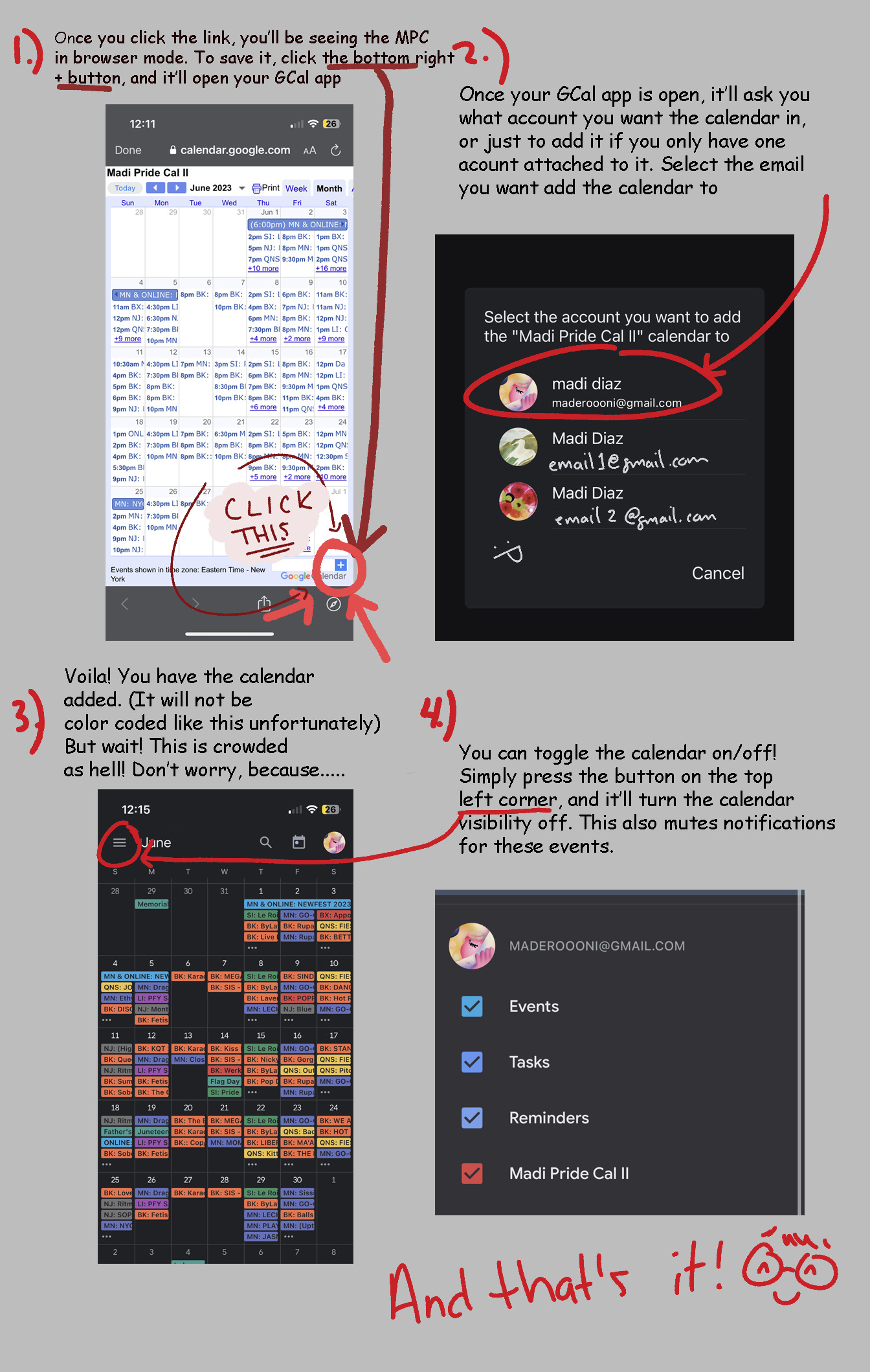 MADI PRIDE CAL 2023: IT'S HERE! - madi pride calendar