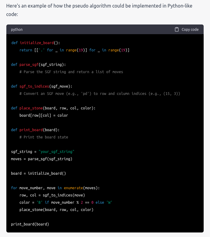 I played a game of Go against GPT-4 - Ethan’s Substack