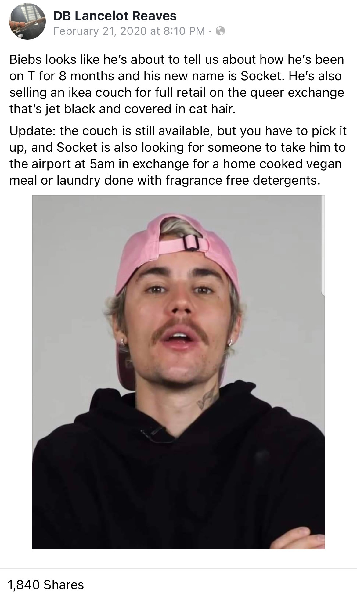 Round 1 Report: World's Most Transgender Name Awards