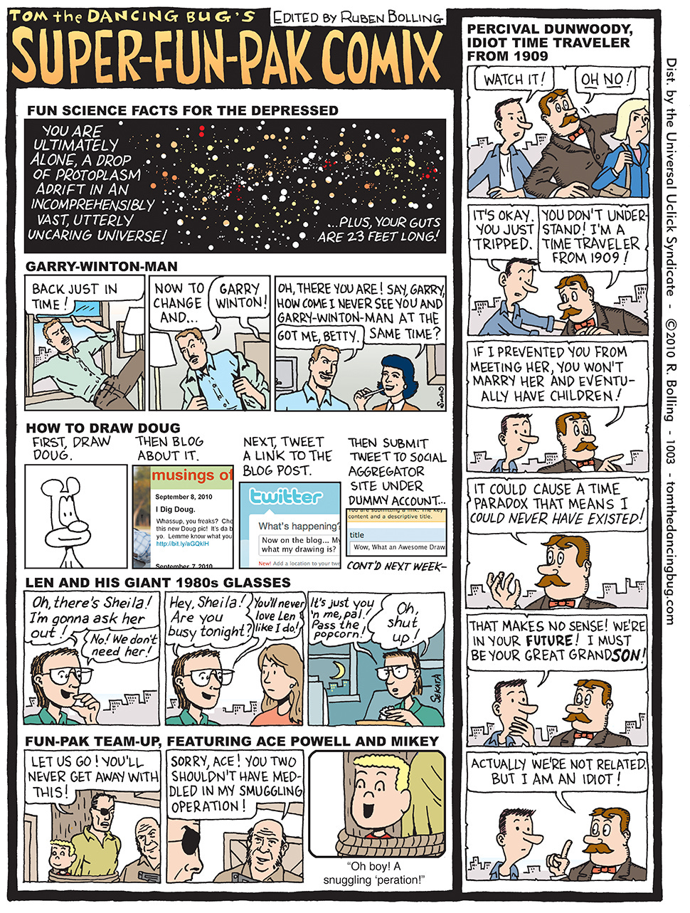 Mr. Comic Strip - by Ruben Bolling