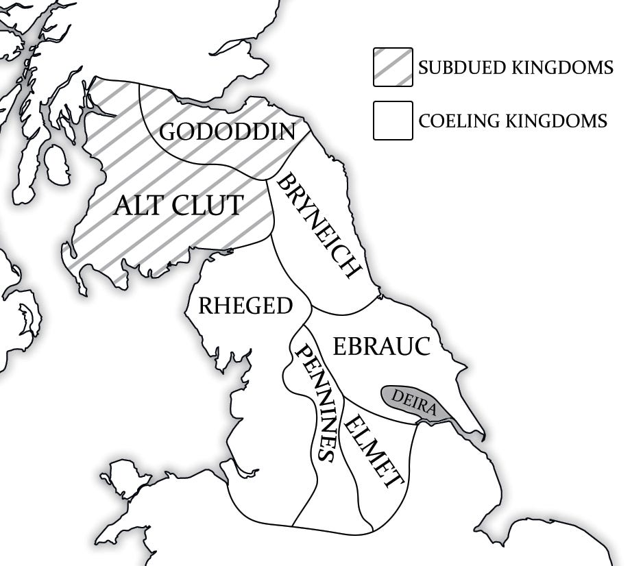 Brythonic Cavalry and implications for Arthuis as 'High King' of the North.