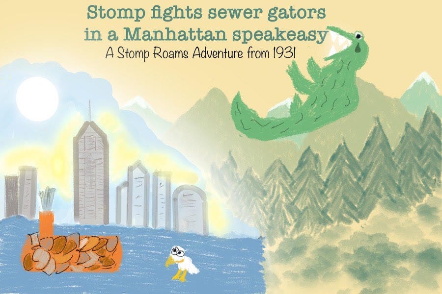 Stomp Fights Sewer Gators in a Manhattan Speakeasy
