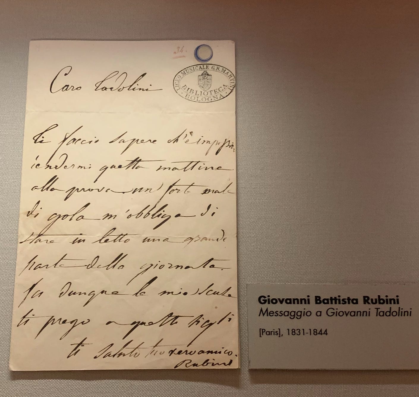 Let's look at some old Italian handwriting - by Ricardo