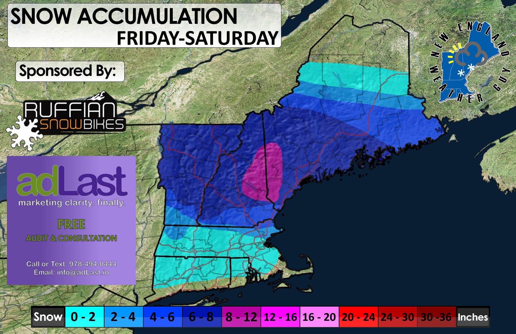 FRIDAY-SATURDAY UPDATE - New England Weather Guy