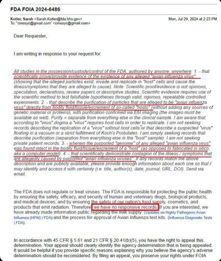 Ο FDA Ομολογεί: Μηδενικά Επιστημονικά Στοιχεία Για Τον «Ιό Της Γρίπης ...