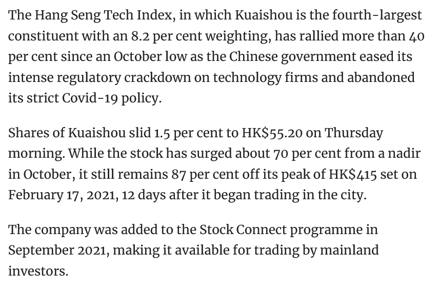 Chinese Live Streaming Operator Kuaishou Applies To Offer Shares In