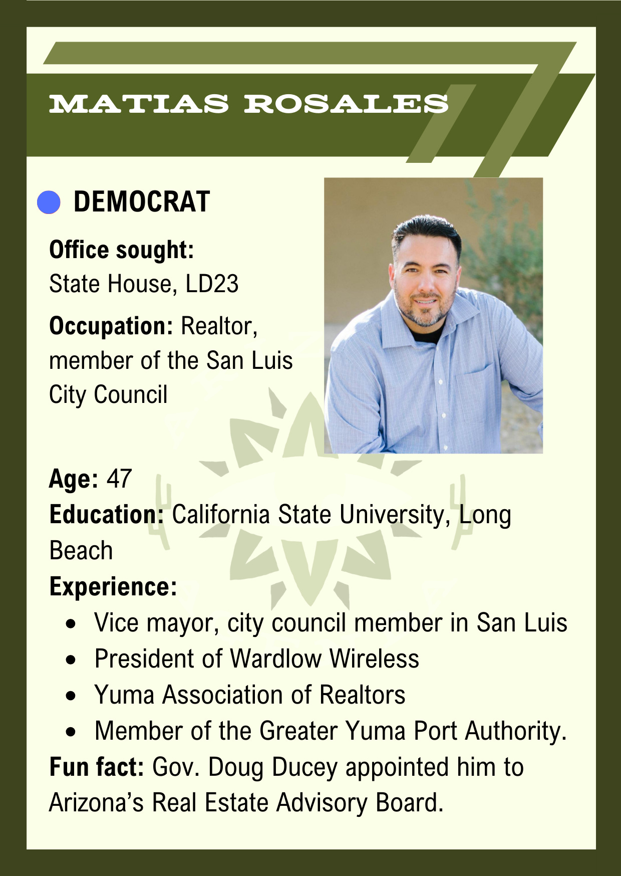 LD23 Candidate Cards - by Nicole Ludden - Arizona Agenda