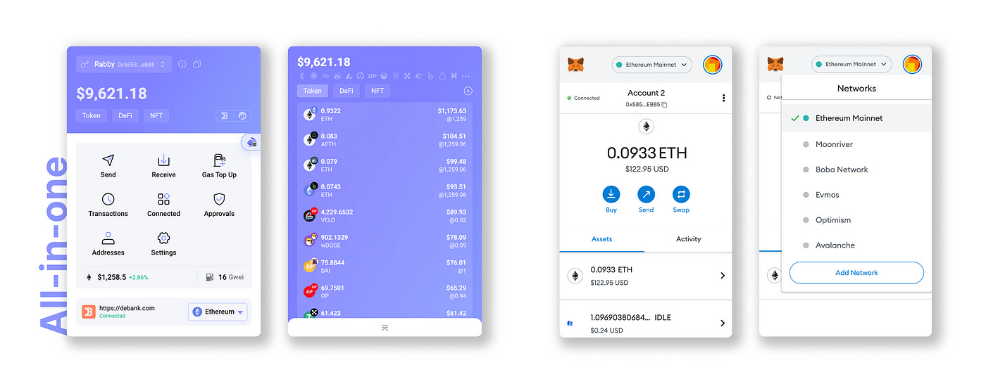 【Rabby Wallet】 多链自托管钱包，取代MetaMask / 支持ETH和所有EVM链 / 积分计划介绍