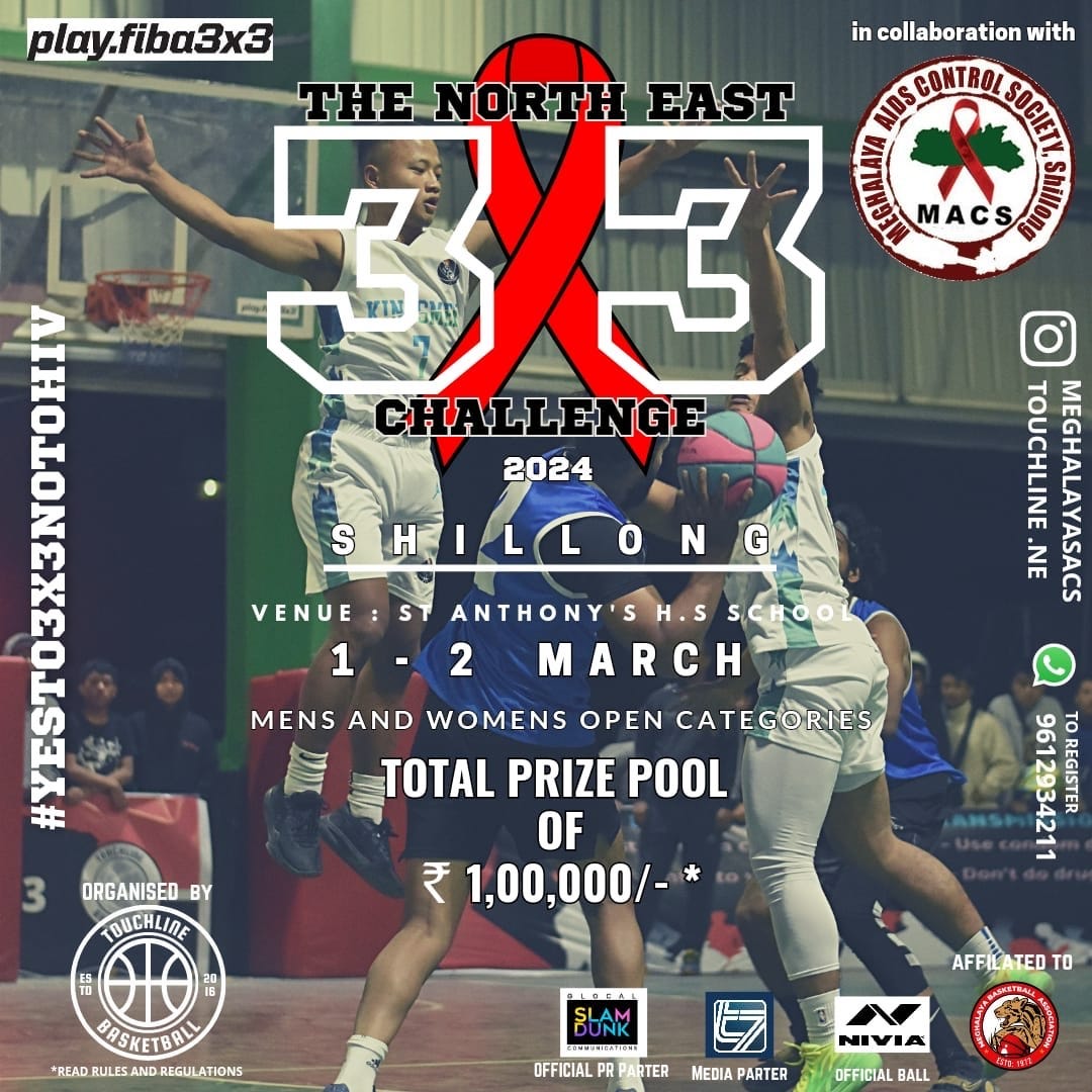 8th edition of North East 3x3 Basketball Challenge to be held on 1st ...