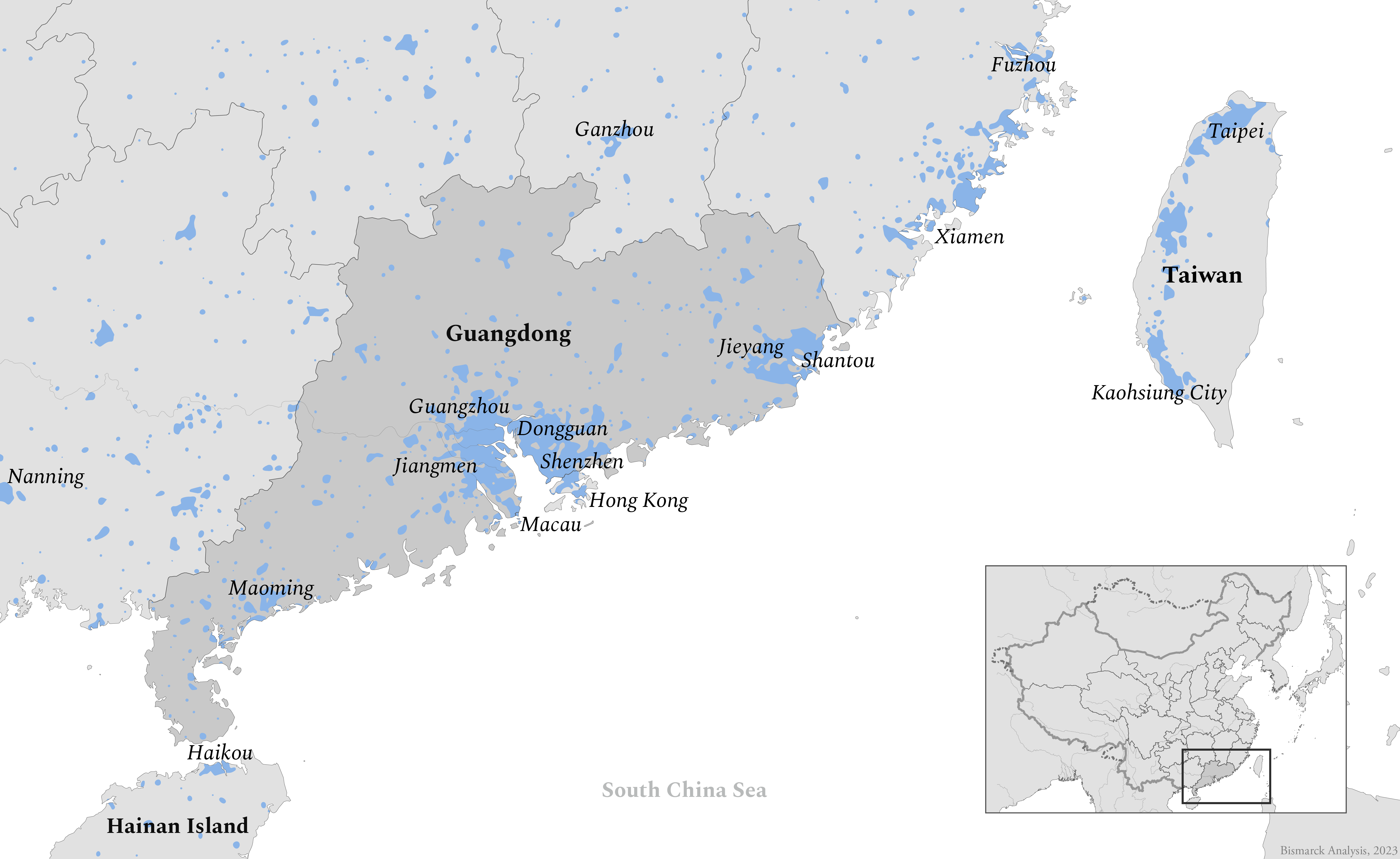 The World’s Largest Modern City is in China - by Samo Burja