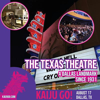Kaiju Go!, Texas Theatre to Screen GODZILLA VS. MECHAGODZILLA ...