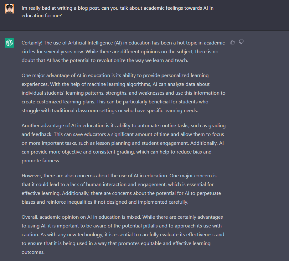 What is A Academic Offense? Can AI be used as a tool?